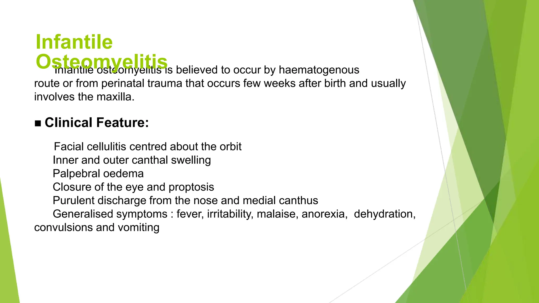Osteomyelitis with Types and Treatment.. | PPTX
