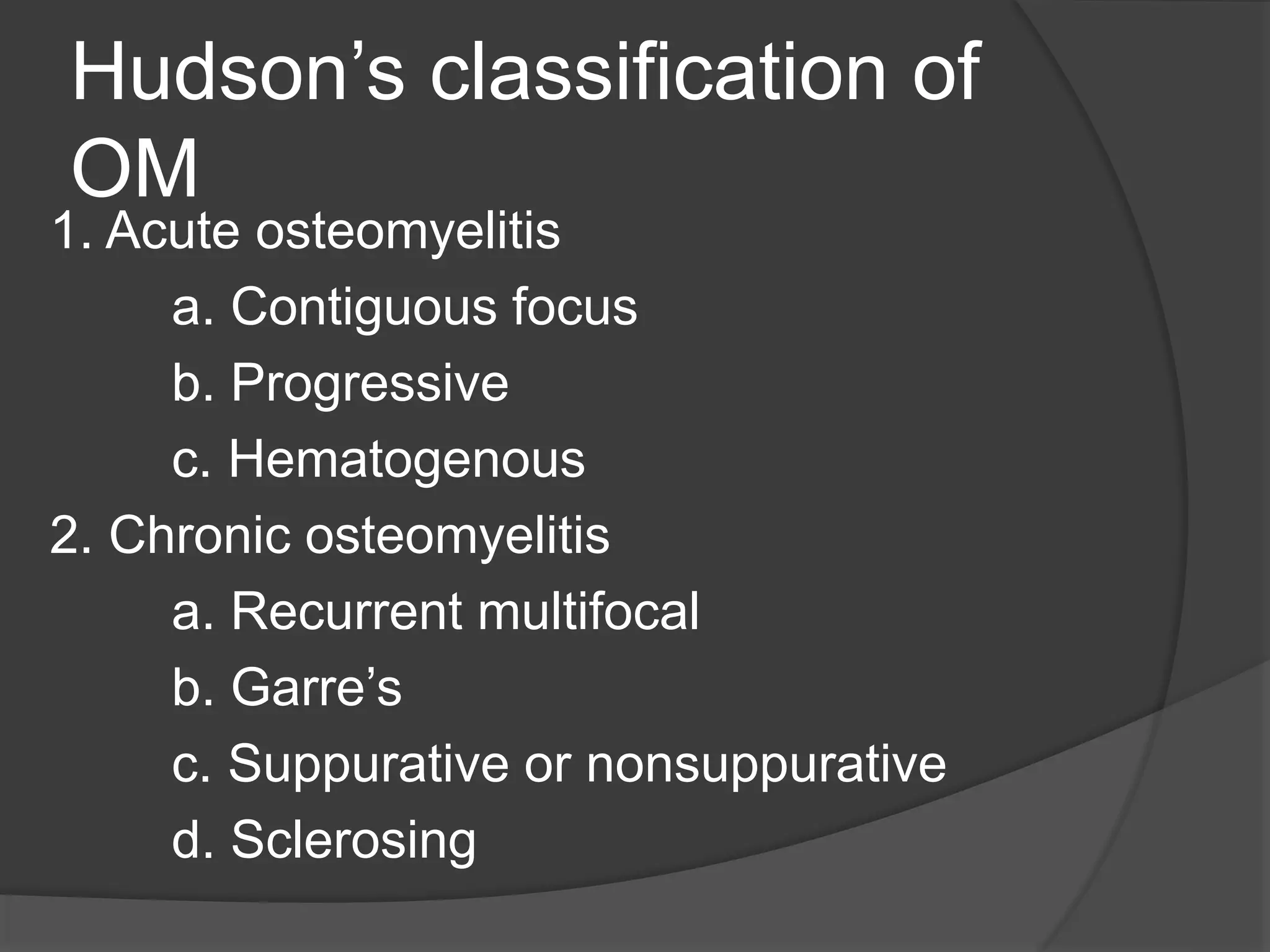Osteomyelitis of jaws | PPTX