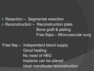 Osteomyelitis of jaws | PPTX