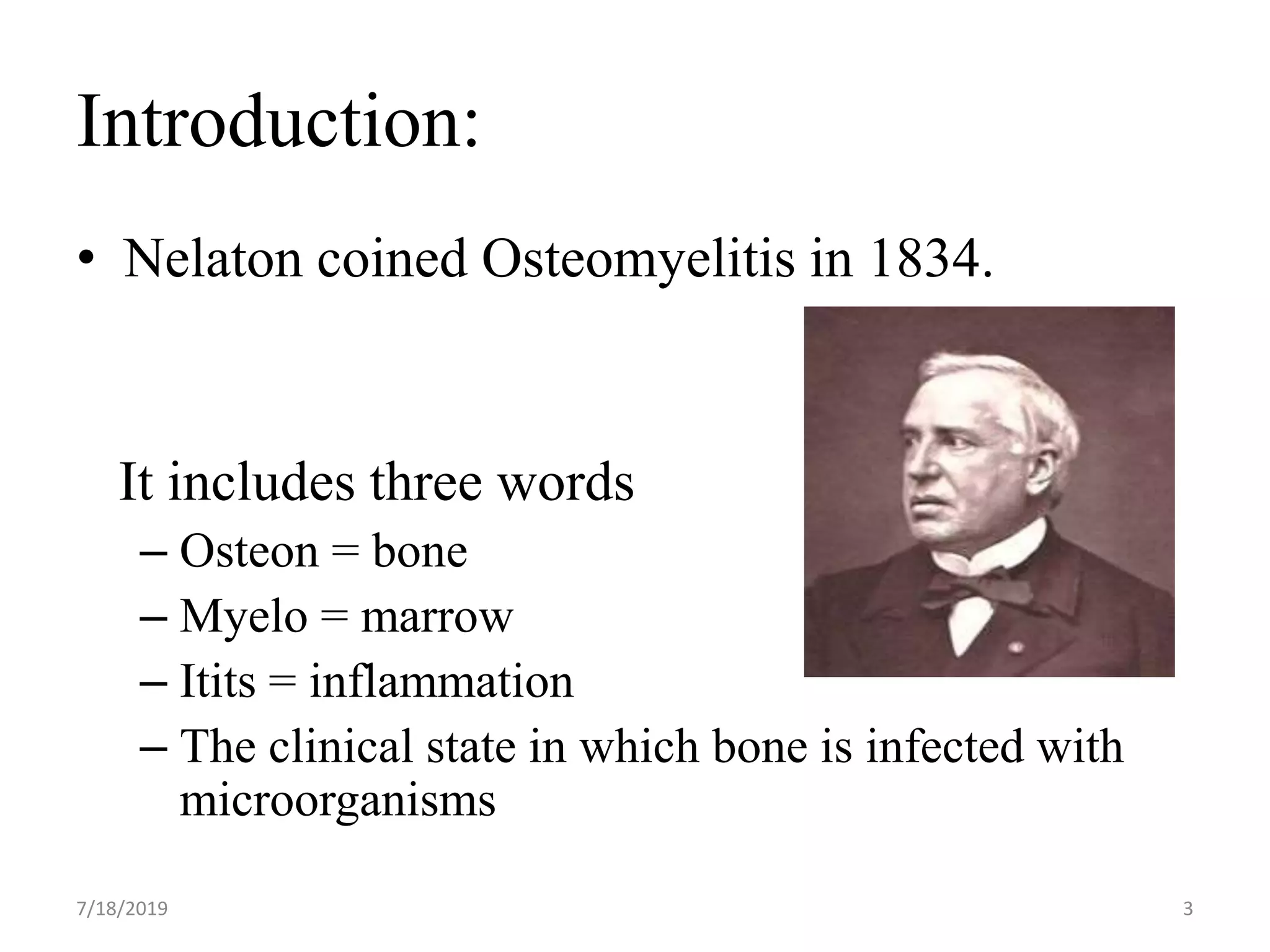Osteomyelitis | PPTX