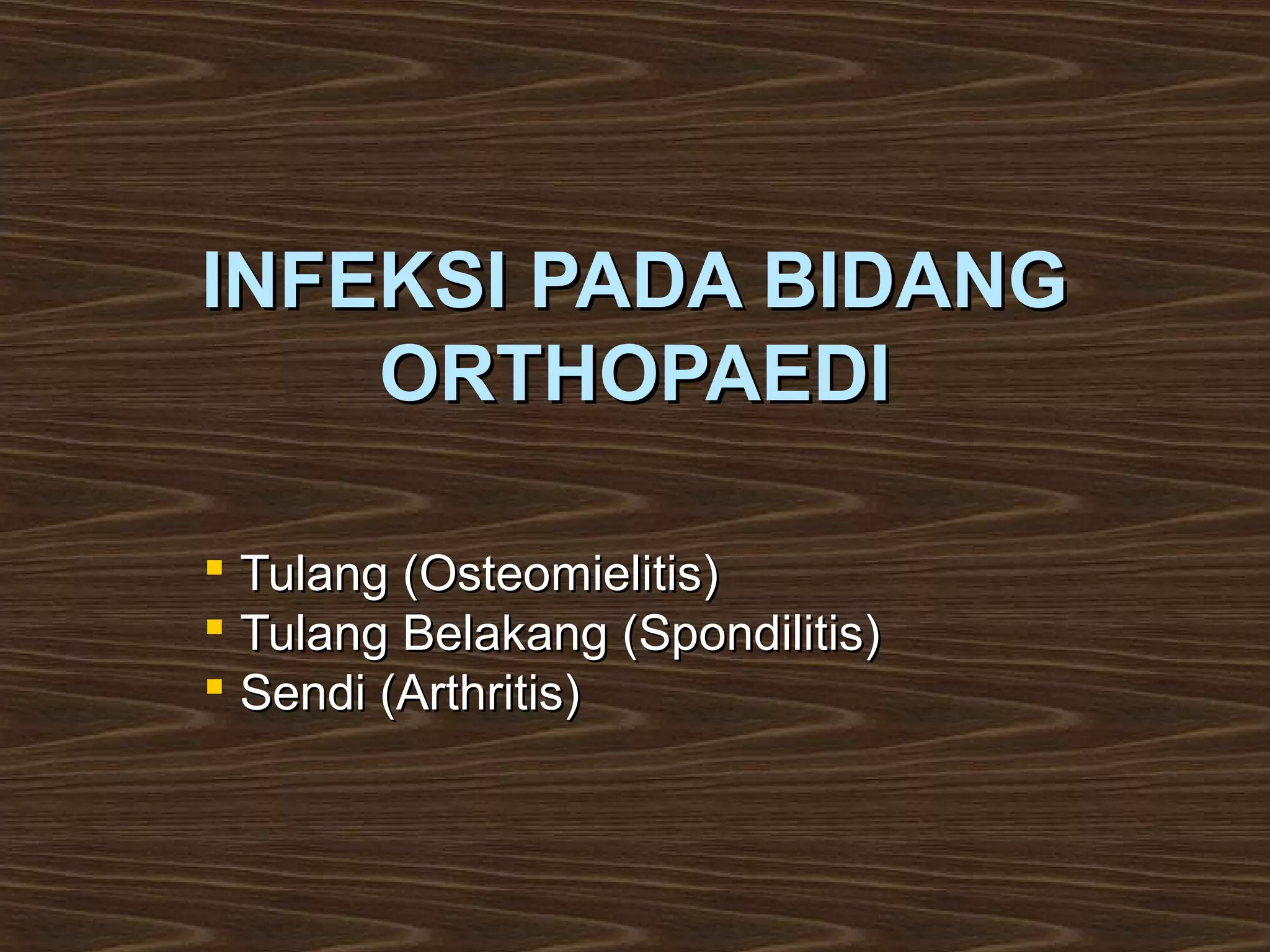 Osteomyelitis presentation | PPT