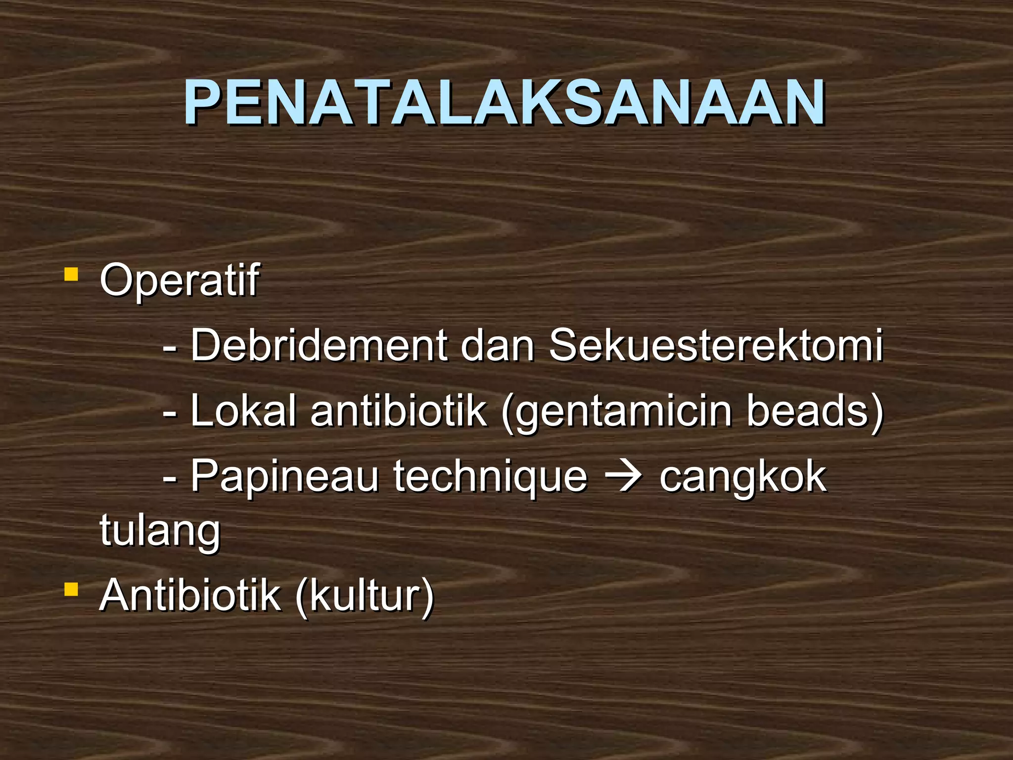 Osteomyelitis presentation | PPT