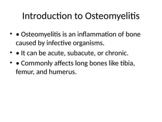 Osteomyelitis_Presentation_for physios.pptx