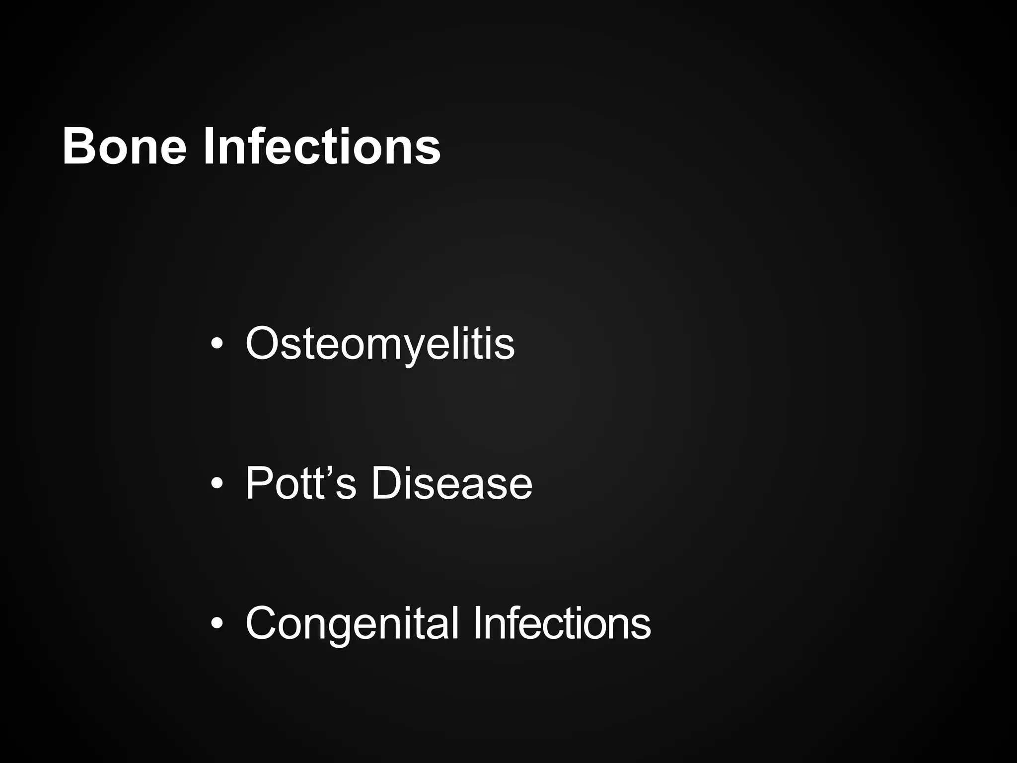 Introduction to radiological diagnosis of osteomyelitis for ...