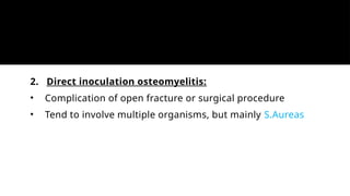 Surgical aspects of osteomyleitis. .pptx