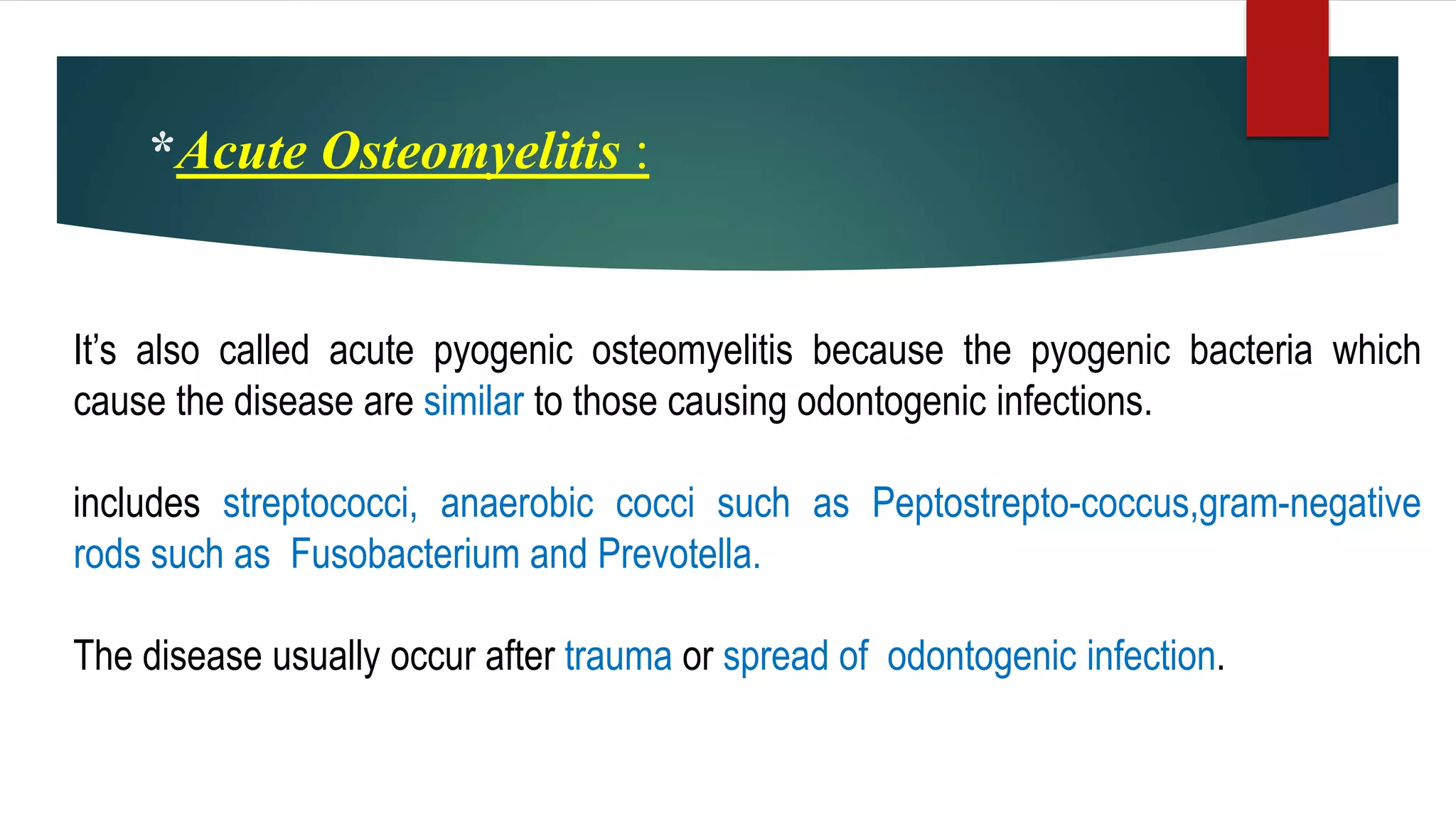 Osteomylitis. /university of Traditional Medicine.Armenia | PPTX | Bone ...