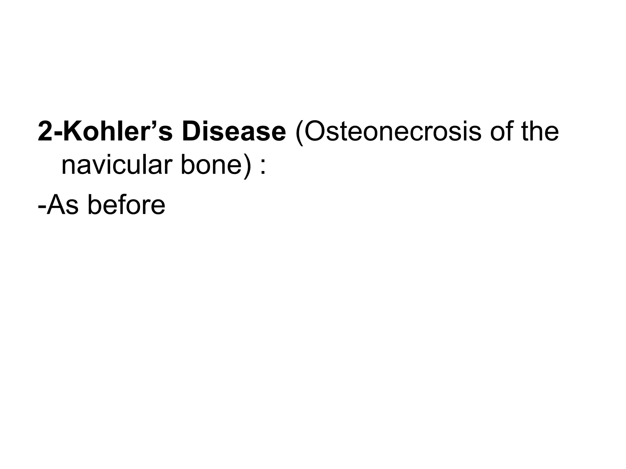 Diagnostic Imaging of Osteonecrosis & Osteochondrosis | PPT