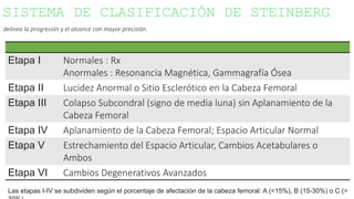 Osteonecrosis de cabeza femoral | PPTX