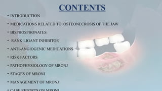 Comprehensive Overview of Medication-Related Osteonecrosis of the Jaw ...