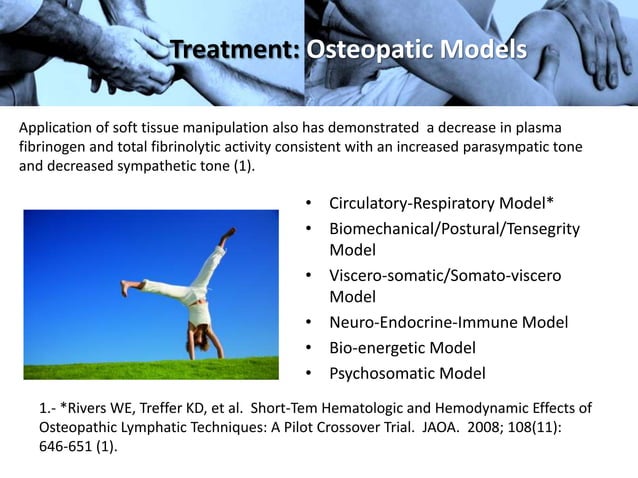 Osteopathic manipulative therapy (om th) revisited 2014 extremities ...