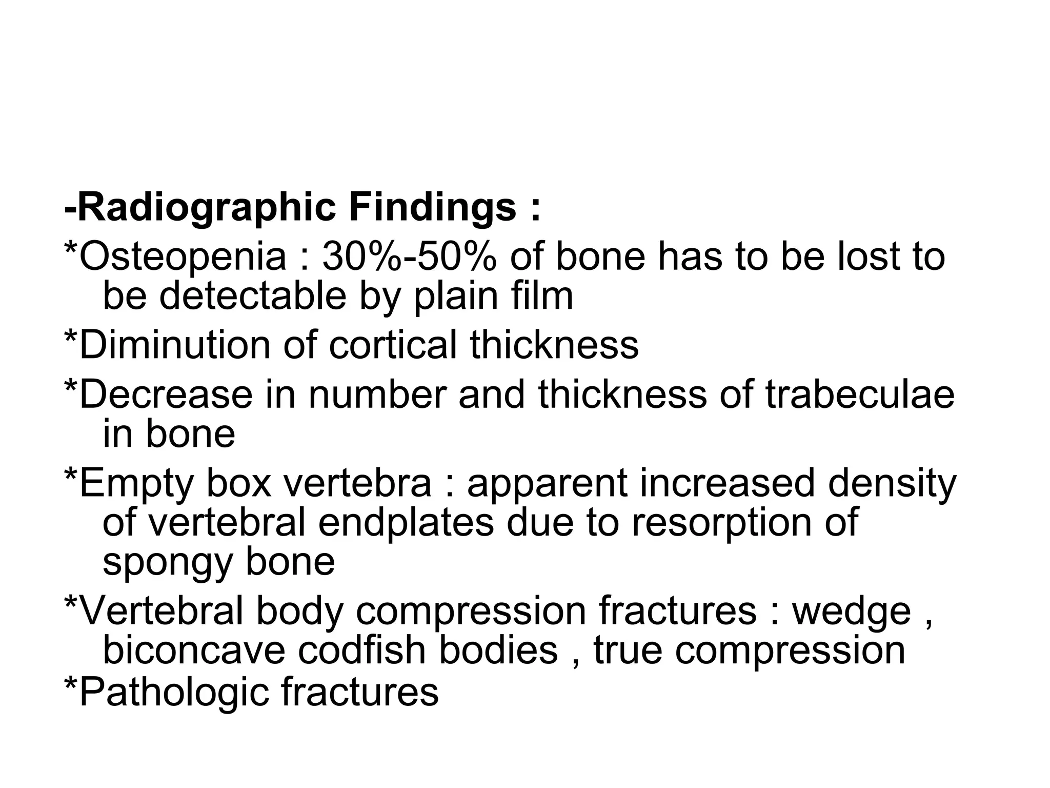 Diagnostic Imaging of Osteopenia | PPT