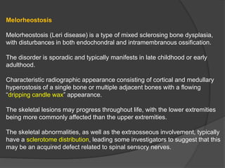 Osteopetrosis | PPTX