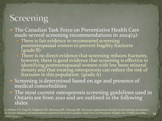 Osteoporosis | PPTX