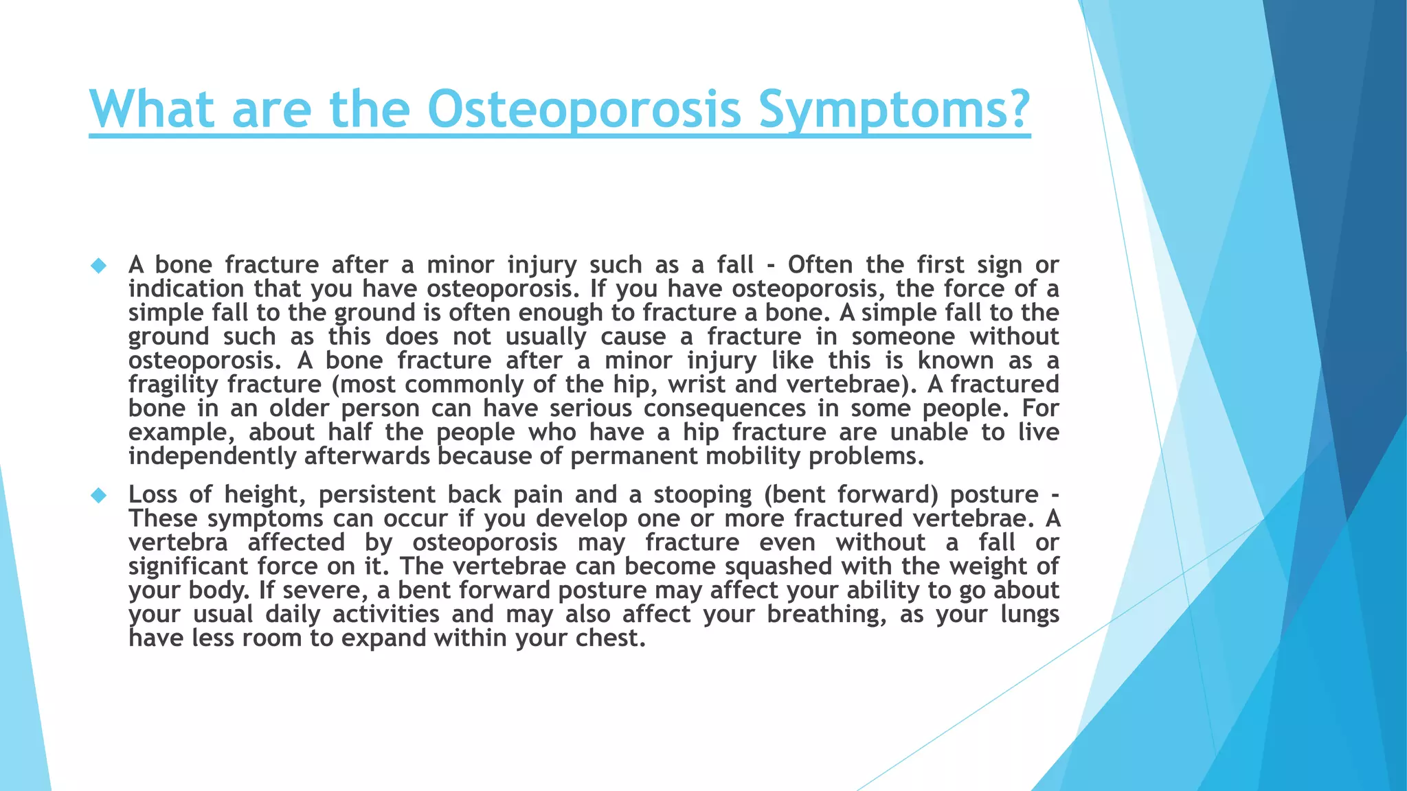 Osteoporosis | PPTX