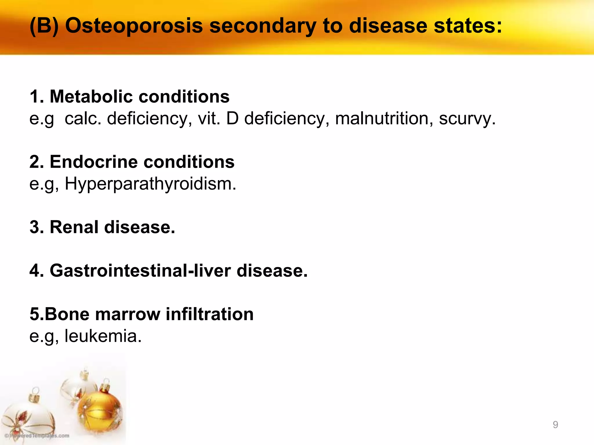 Osteoporosis | PPTX