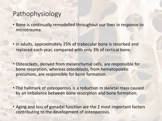Osteoporosis | PPTX