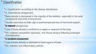Imaging in Osteoporosis and Paget's disease | PPTX