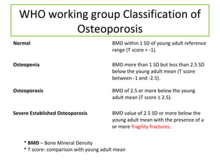 Osteoporosis | PPT