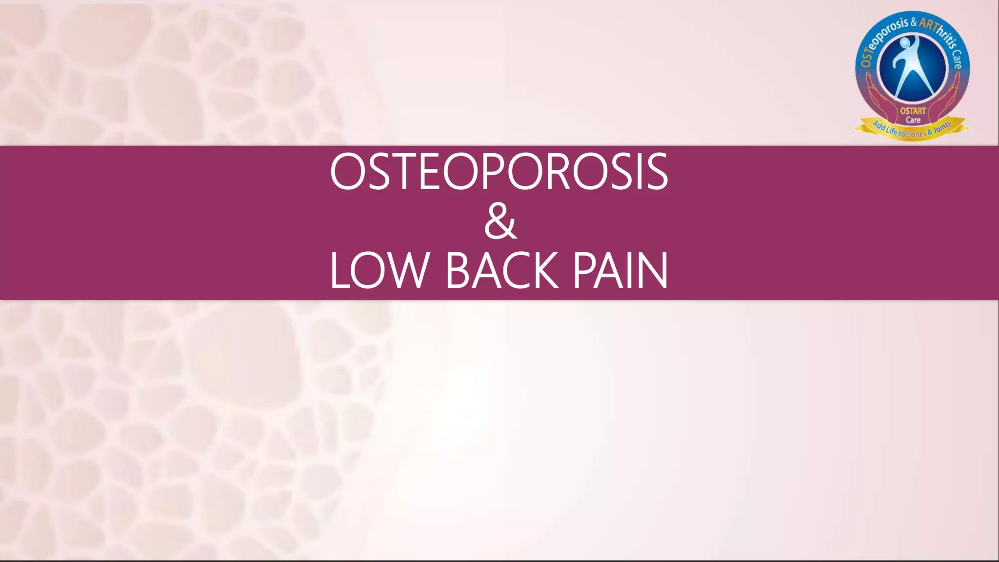 Osteoporosis | PPTX
