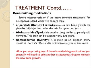 Osteoporosis.pptx lecture slide for Bsc Nursing 2nd Year | PPTX