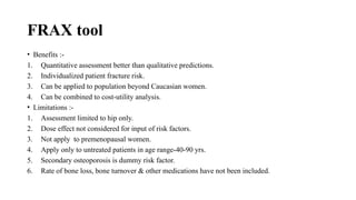 OSTEOPOROSIS definition, risk factors, etiology | PPTX