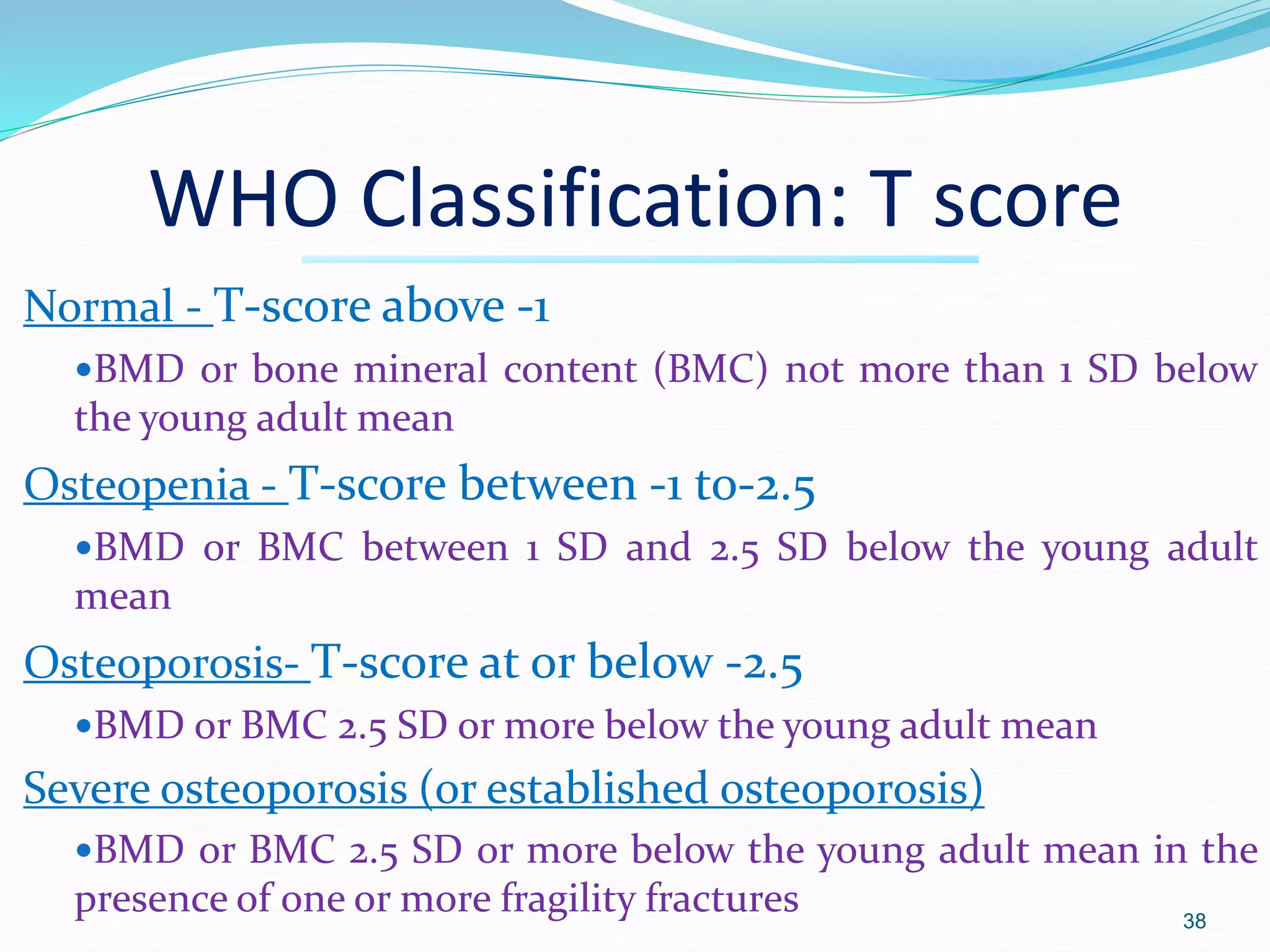 Osteoporosis- Prevention and Management | PPTX