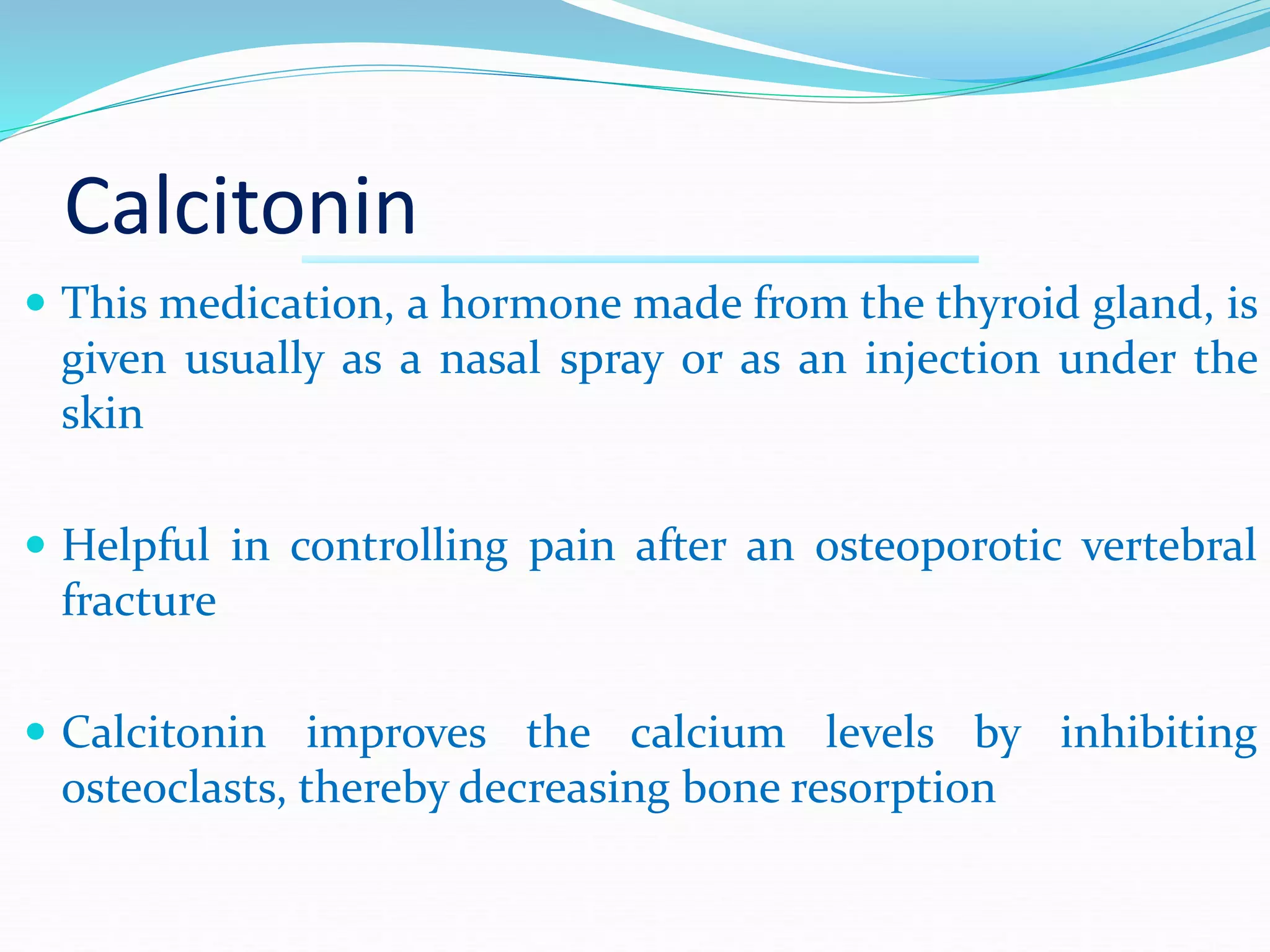 Osteoporosis- Prevention and Management | PPTX
