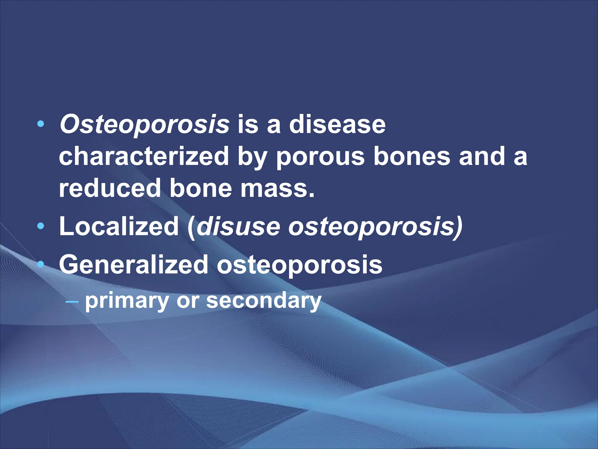 Osteoporosis Pathology Lecture 2020 MBBS | PDF