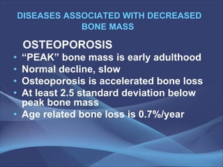 Osteoporosis Pathology Lecture 2020 MBBS | PDF