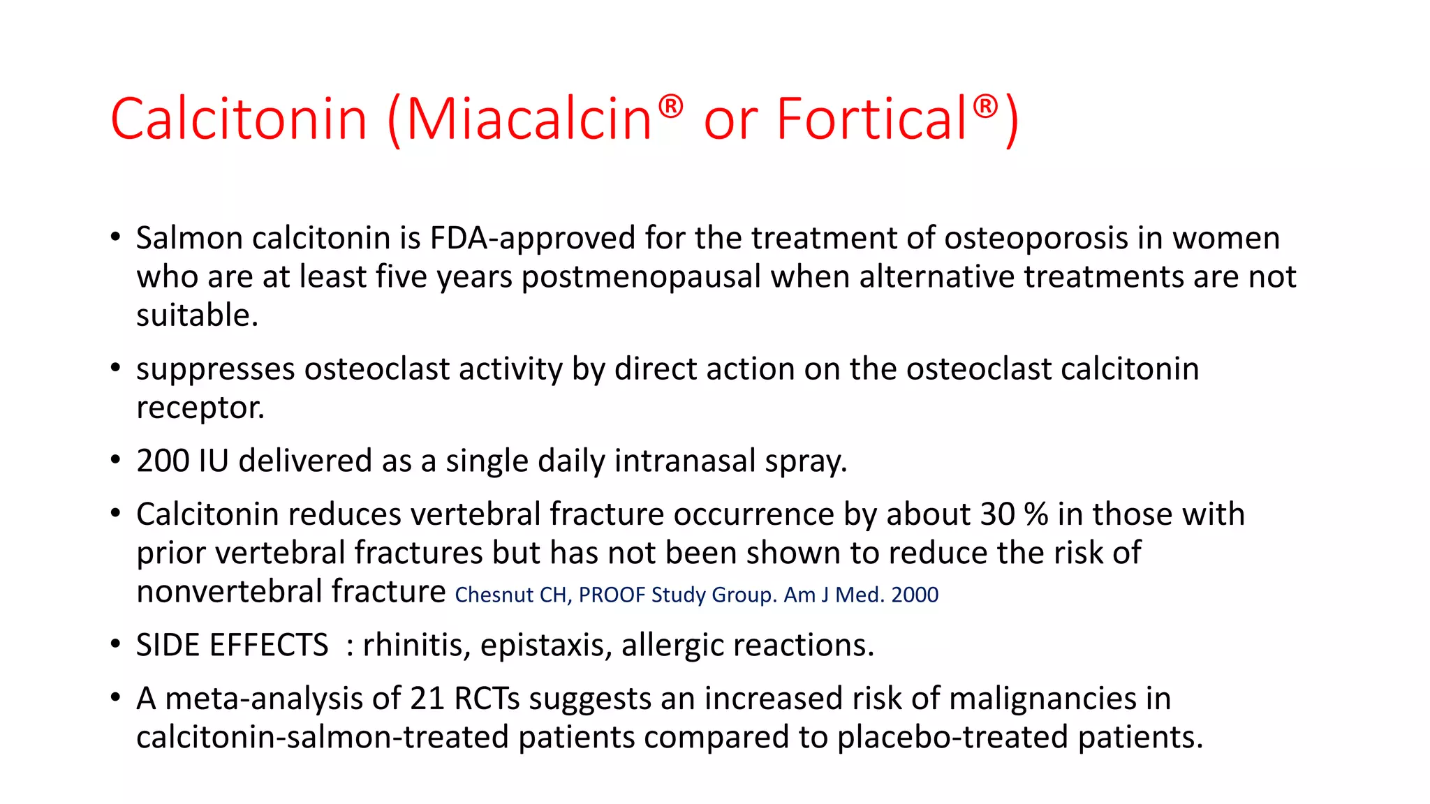 OSTEOPOROSIS – Emerging Therapy.pptx