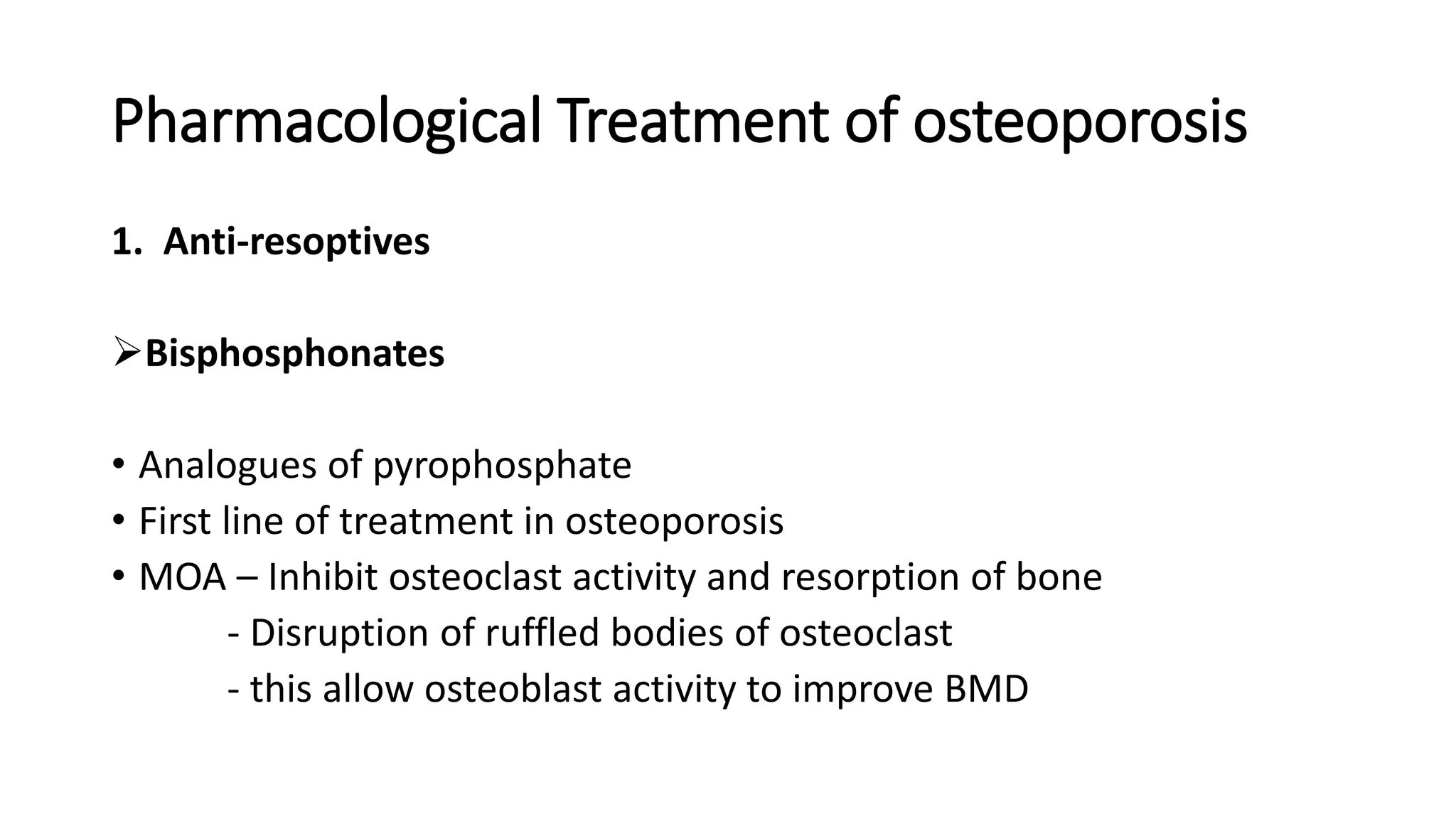 Osteoporosis treatment & Recent updates.pptx