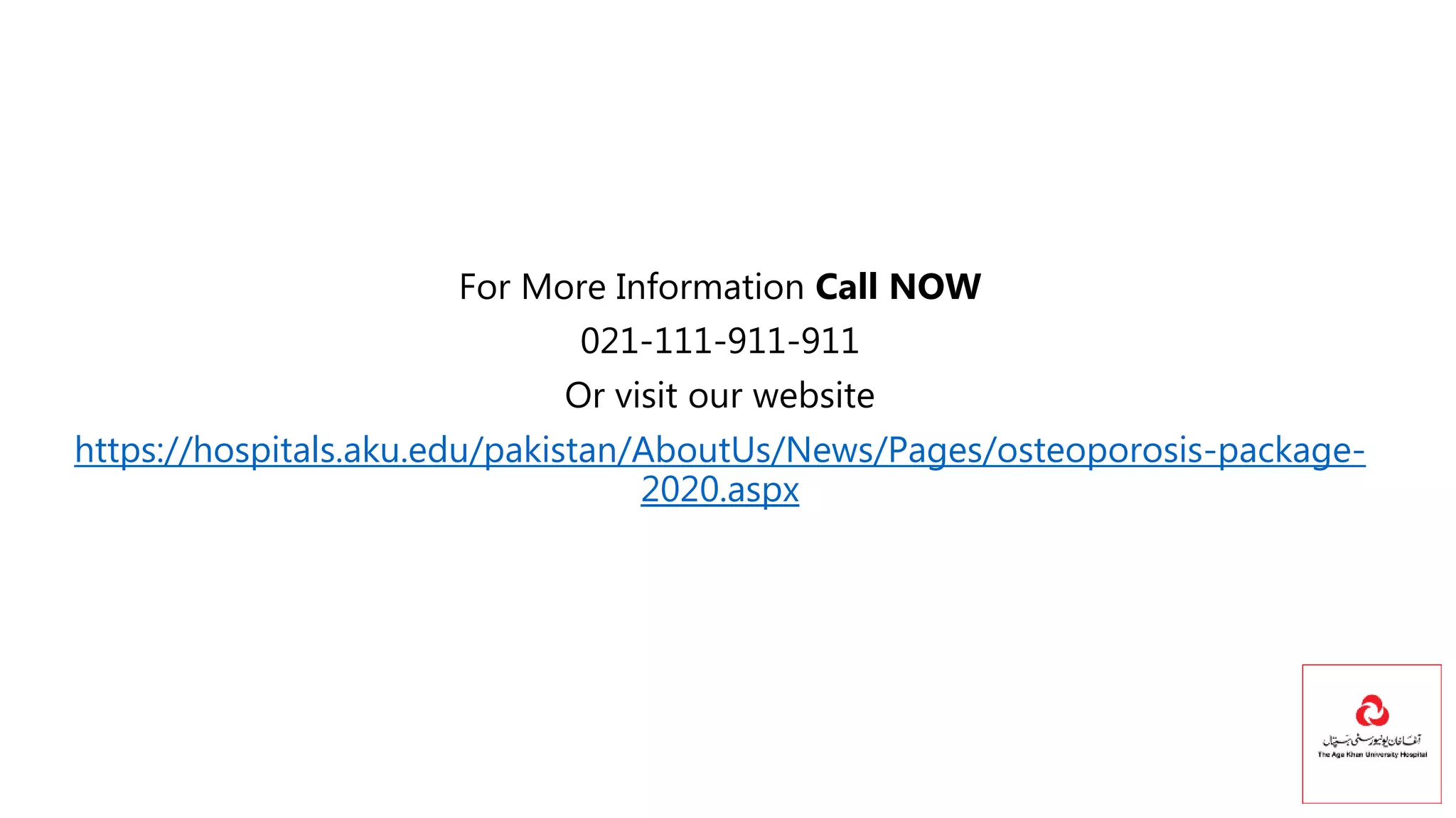 Osteoporosis package 2020 | PPT