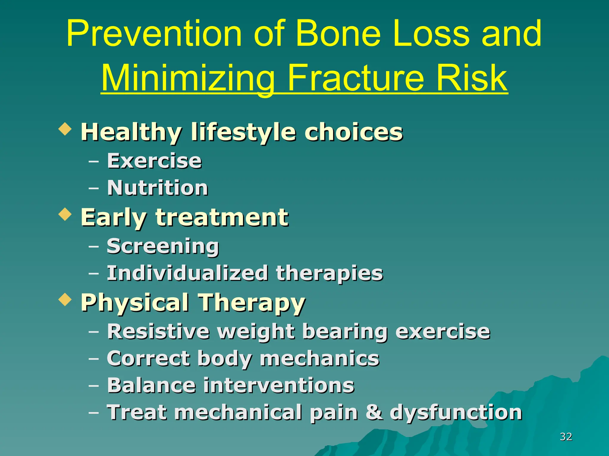General Data Osteoporosis Update Lectureppt