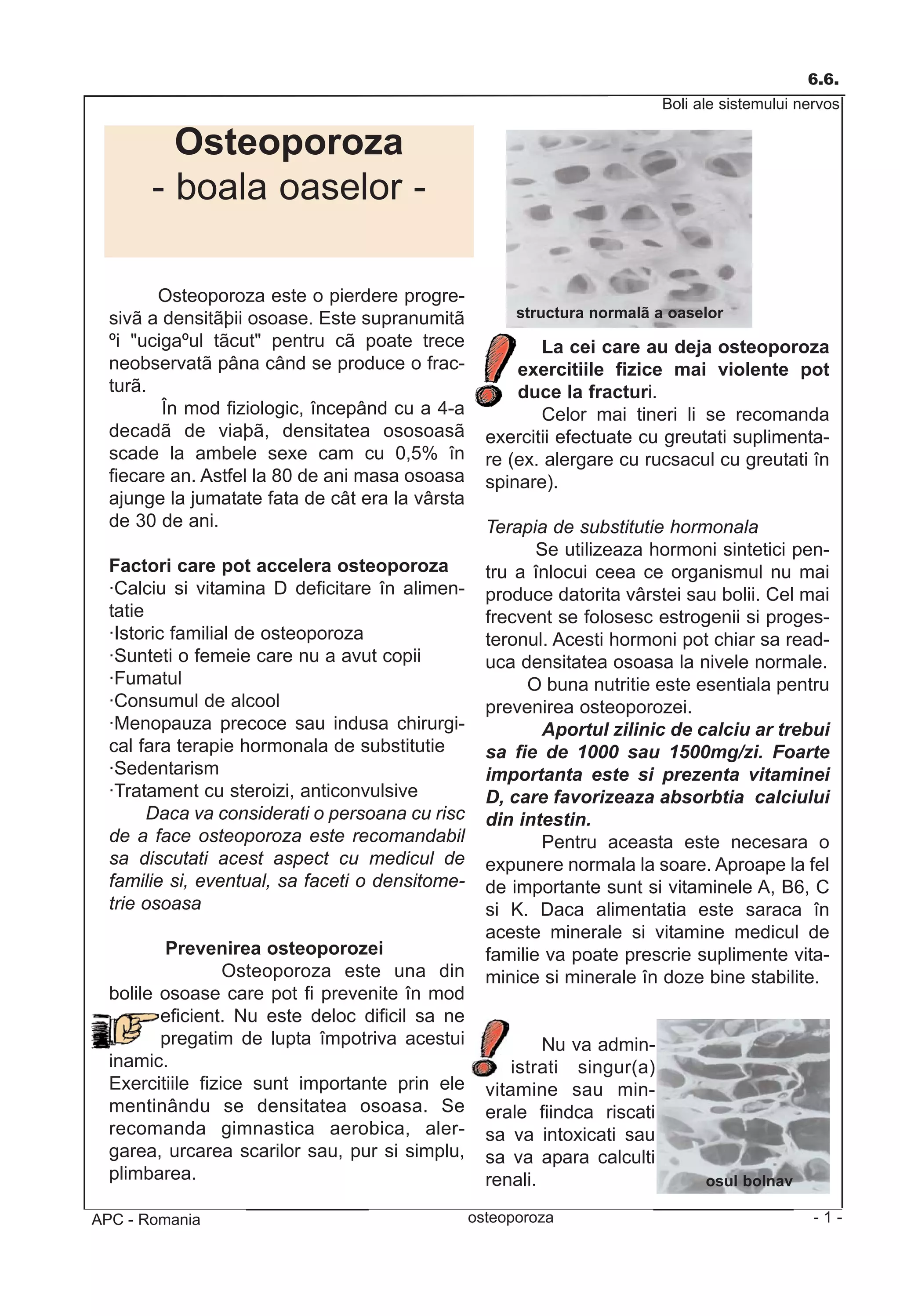 Osteoporoza | PDF