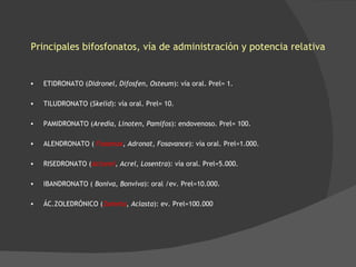 Osteoquimionecrosis por bifosfonatos | PPT