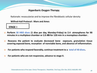 Osteoradionecrosis | PPTX