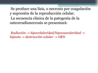 Osteorradionecrosis. | PPTX