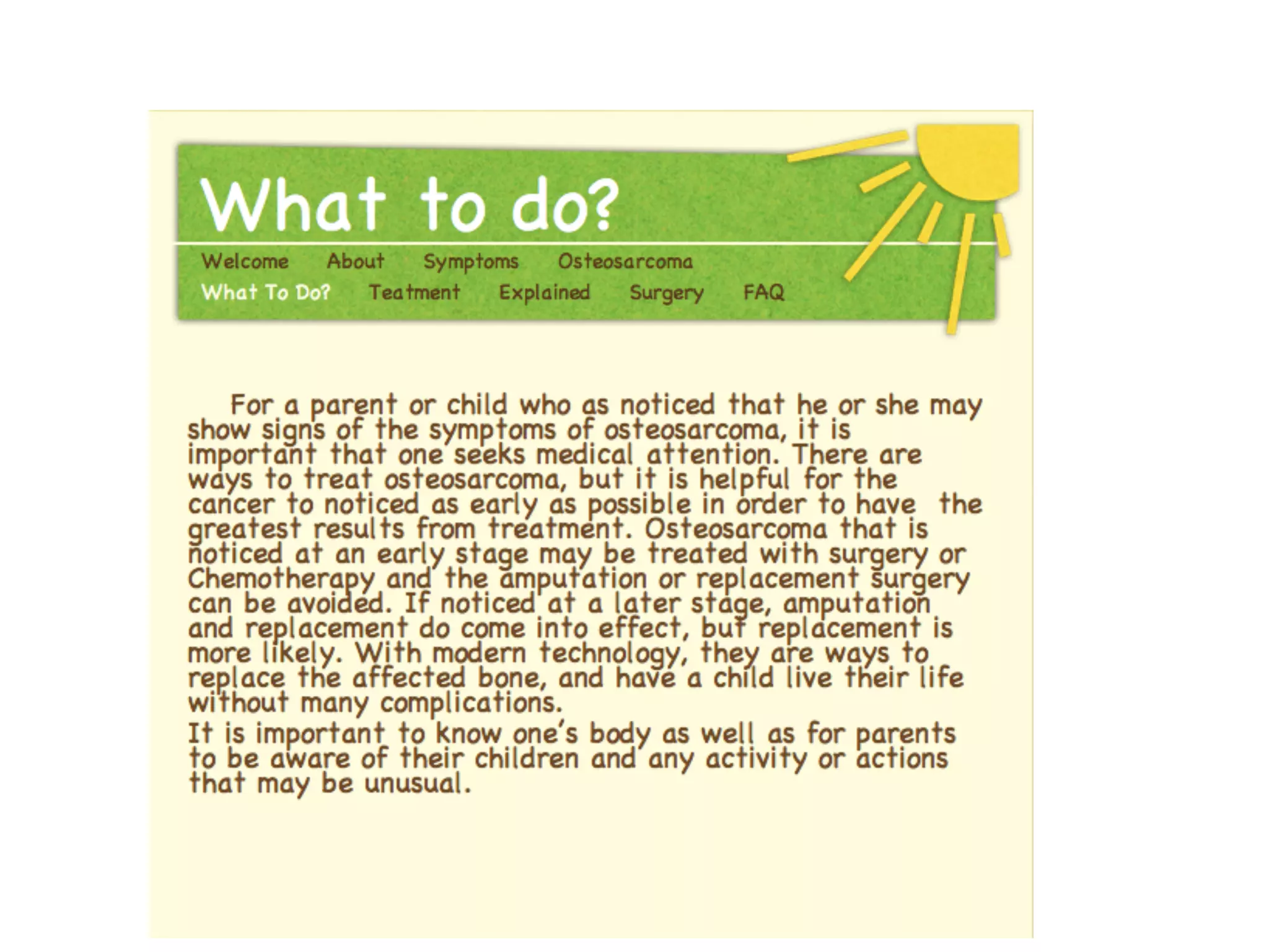 Osteosarcoma by Taylor Freeman | PPT