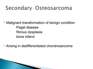 Osteosarcoma | PPT