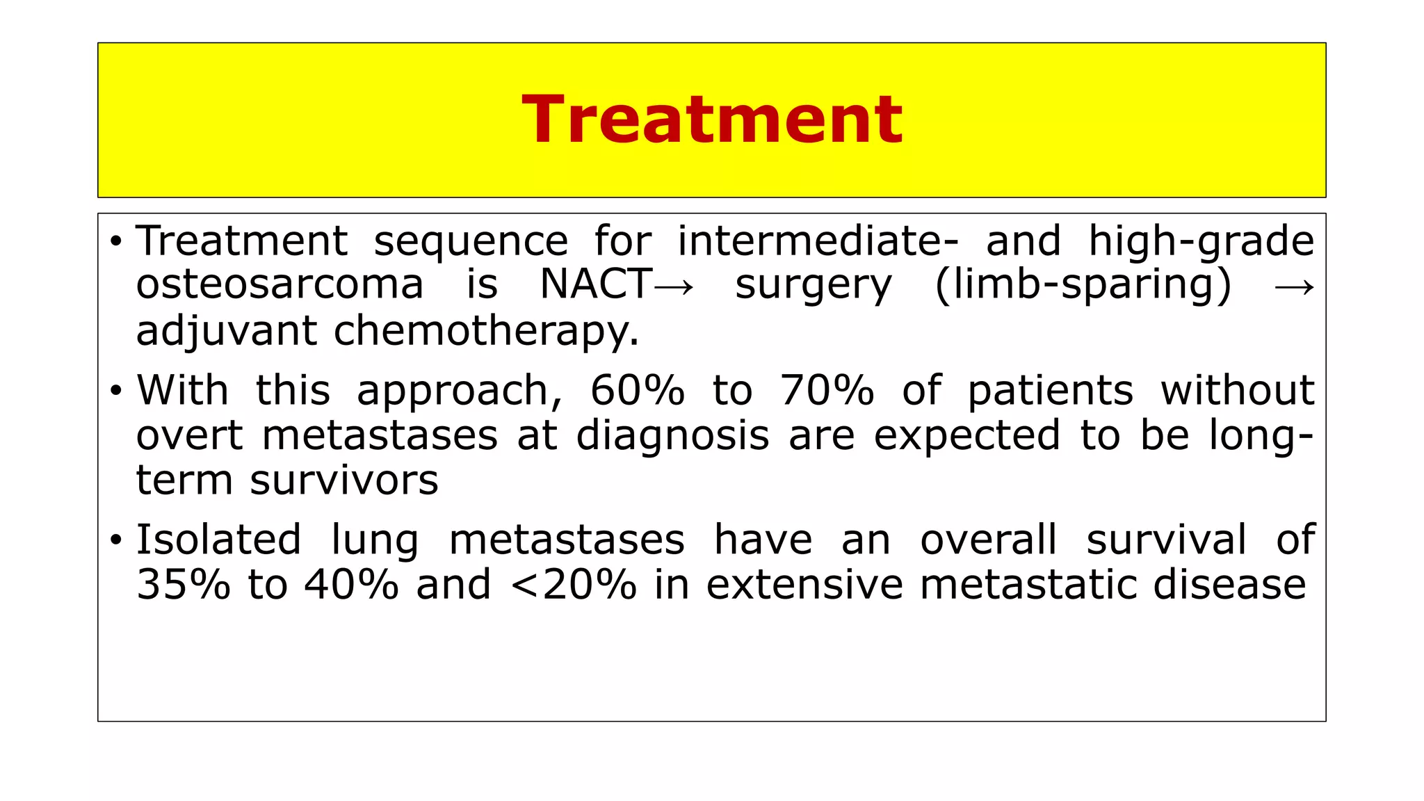 OSTEOSARCOMA | PPTX