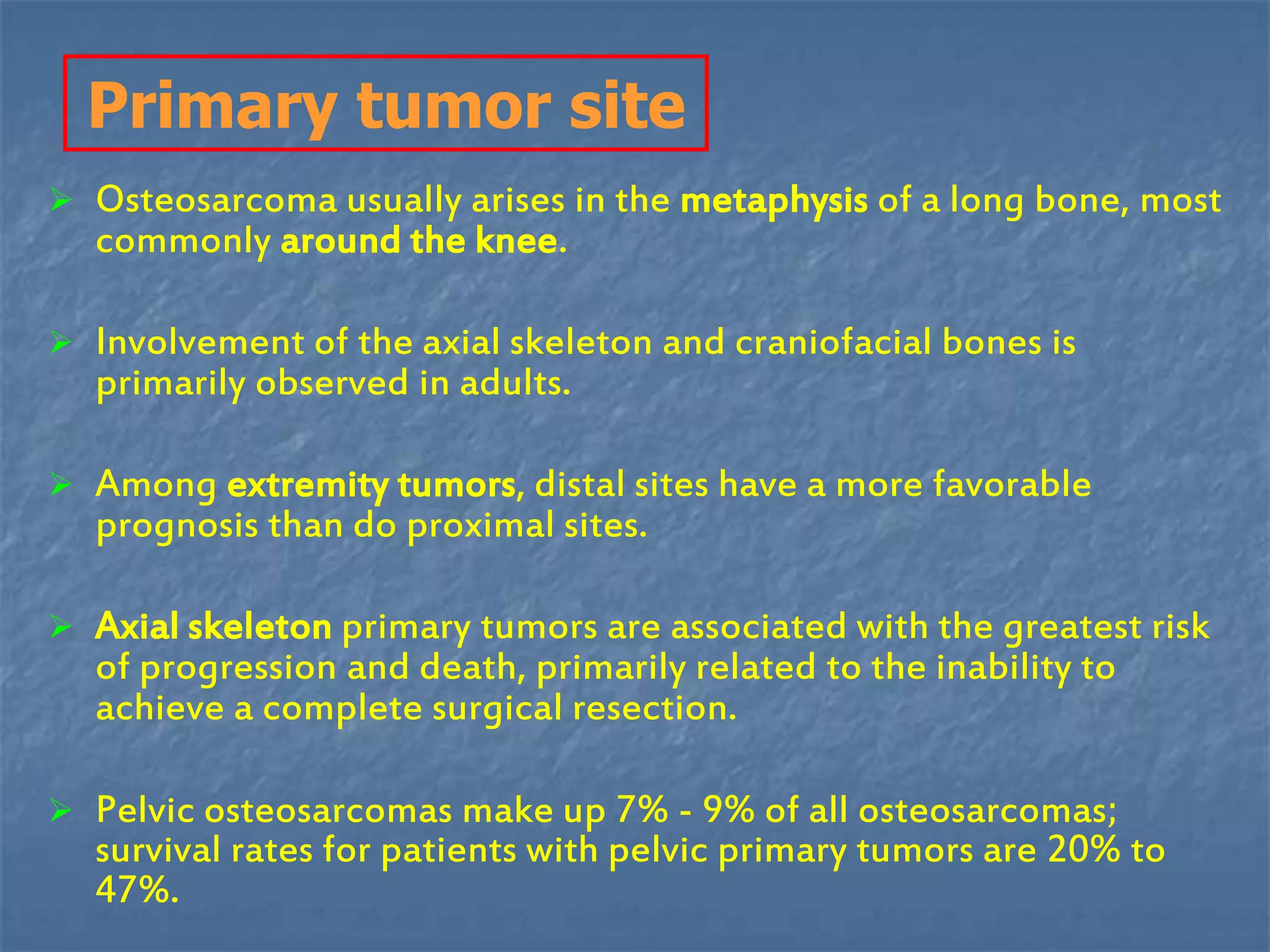 Osteosarcoma | PDF