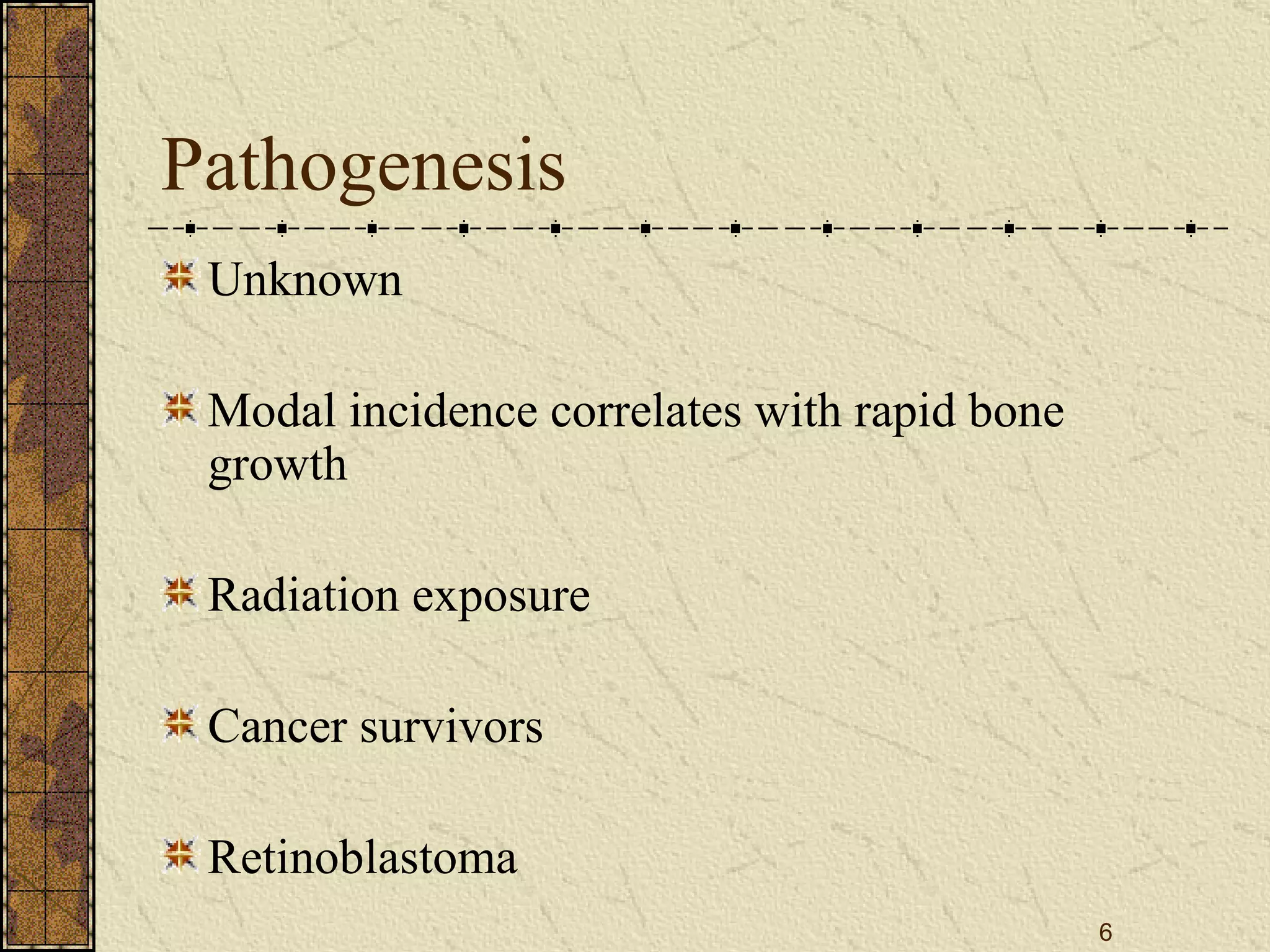 Osteosarcoma | PPT