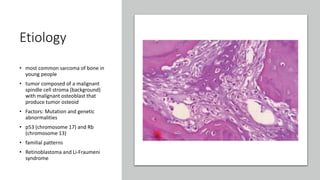 Osteosarcoma & Ewing Sarcoma.pptx