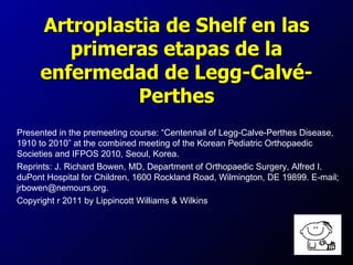 Osteotomia shelf resumido | PPT