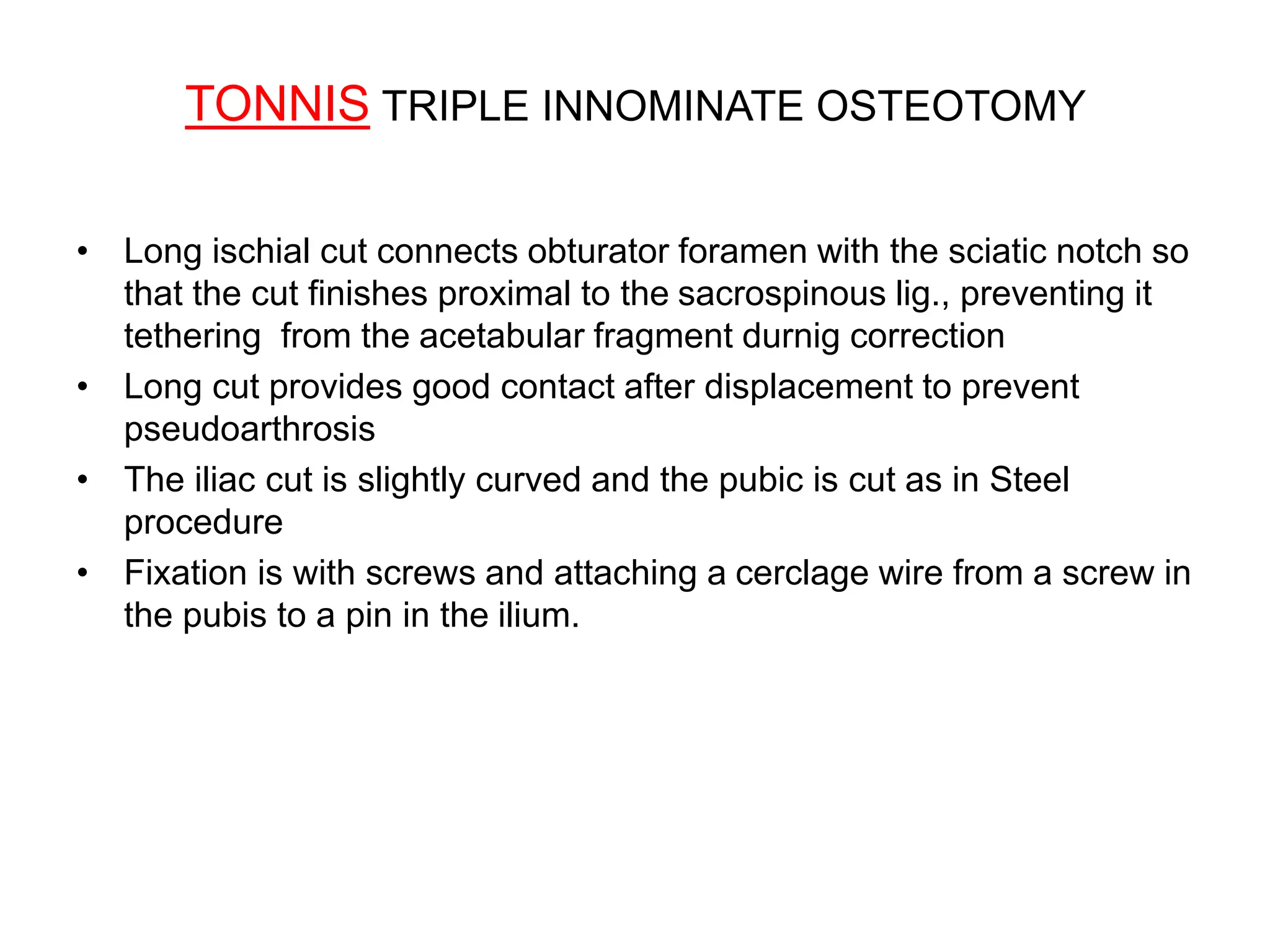 Osteotomies around the hip | PPTX
