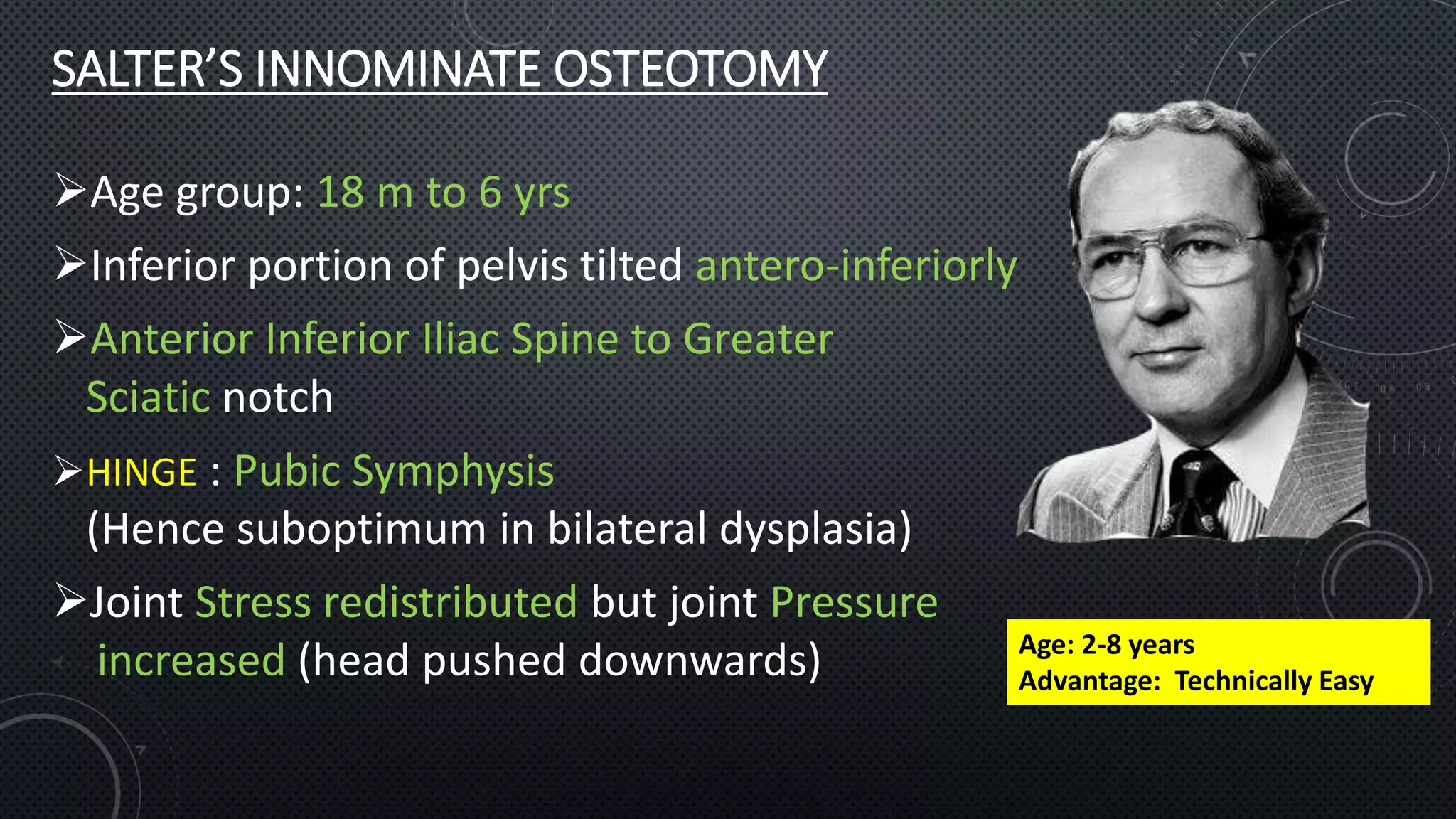 Osteotomies around the hip in DDH | PPTX