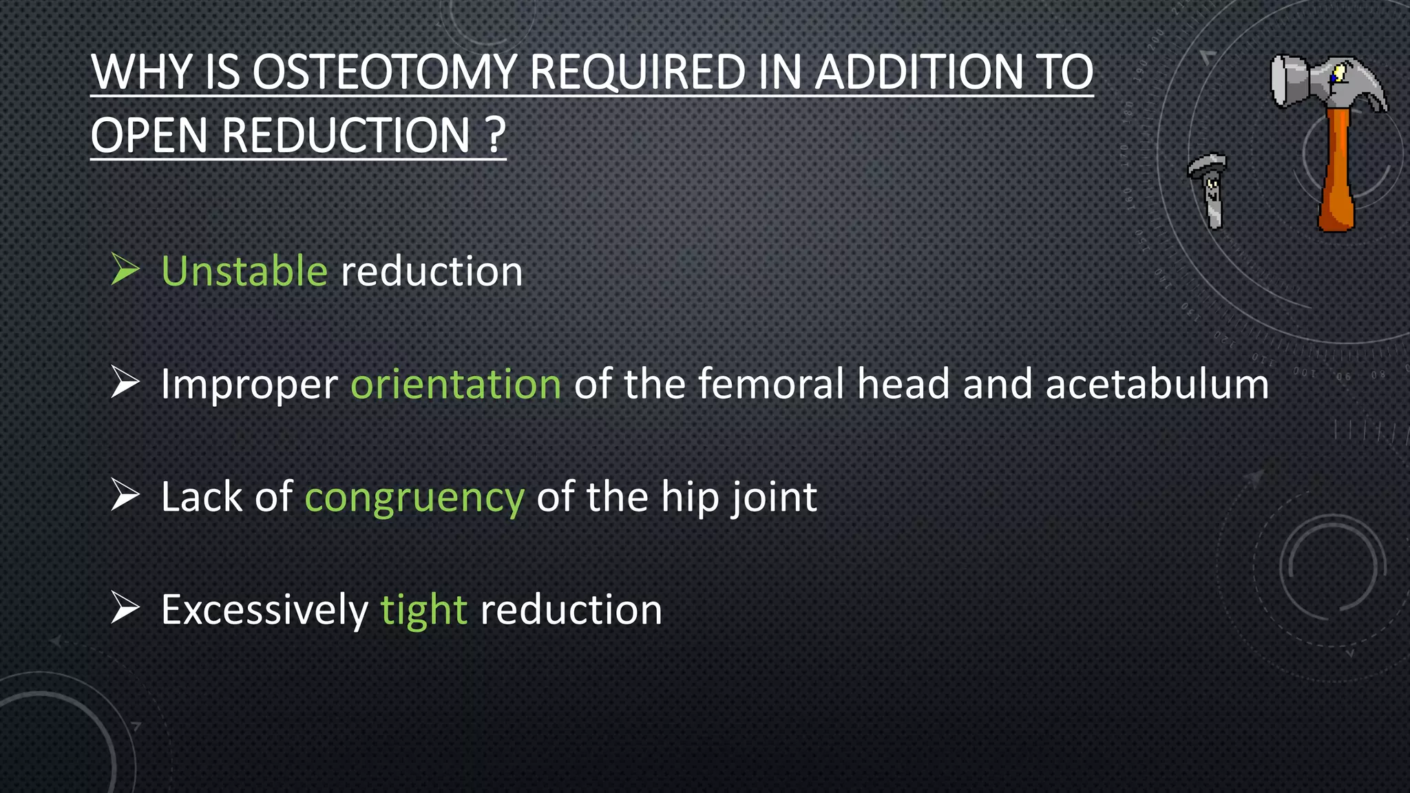 Osteotomies around the hip in DDH | PPTX