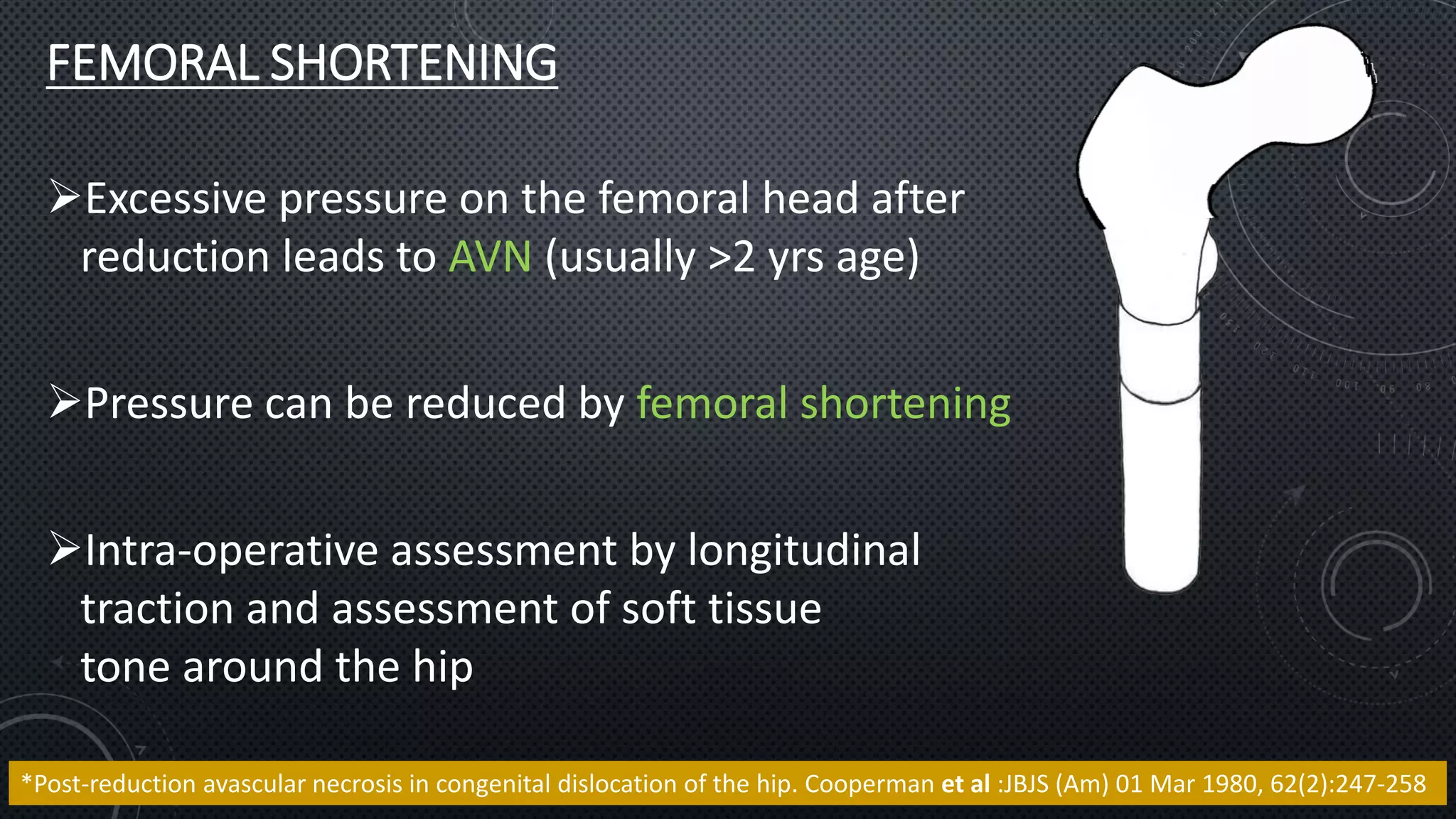 Osteotomies around the hip in DDH | PPTX