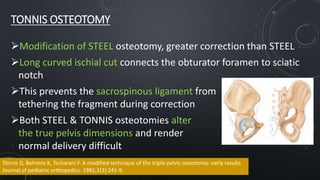 Osteotomies around the hip in DDH | PPTX