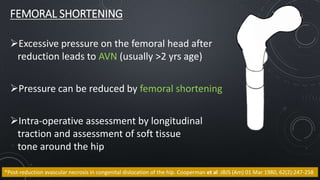 Osteotomies around the hip in DDH | PPTX